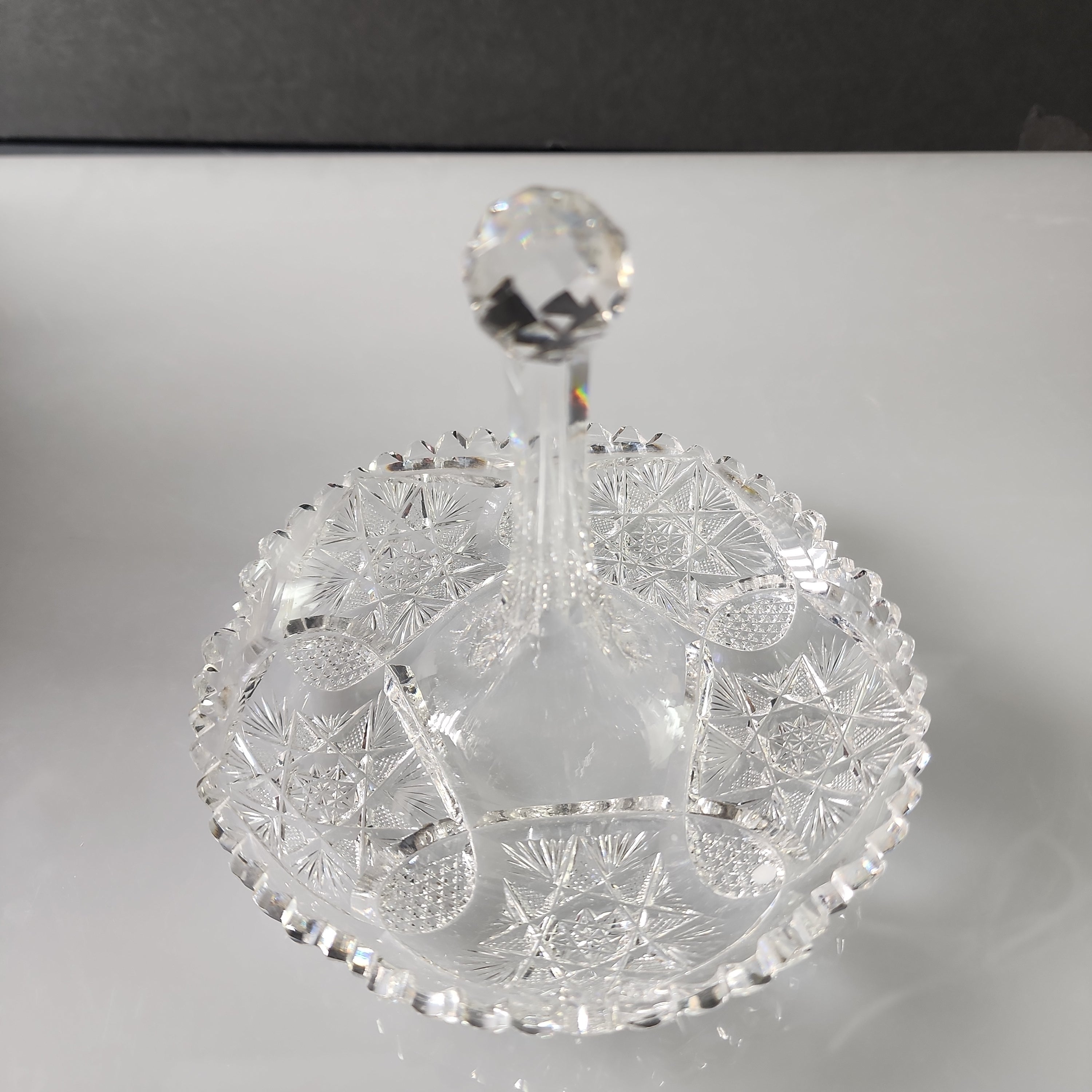 ABP American Brilliant Period hand Cut Glass stick dish – O'Rourke ...