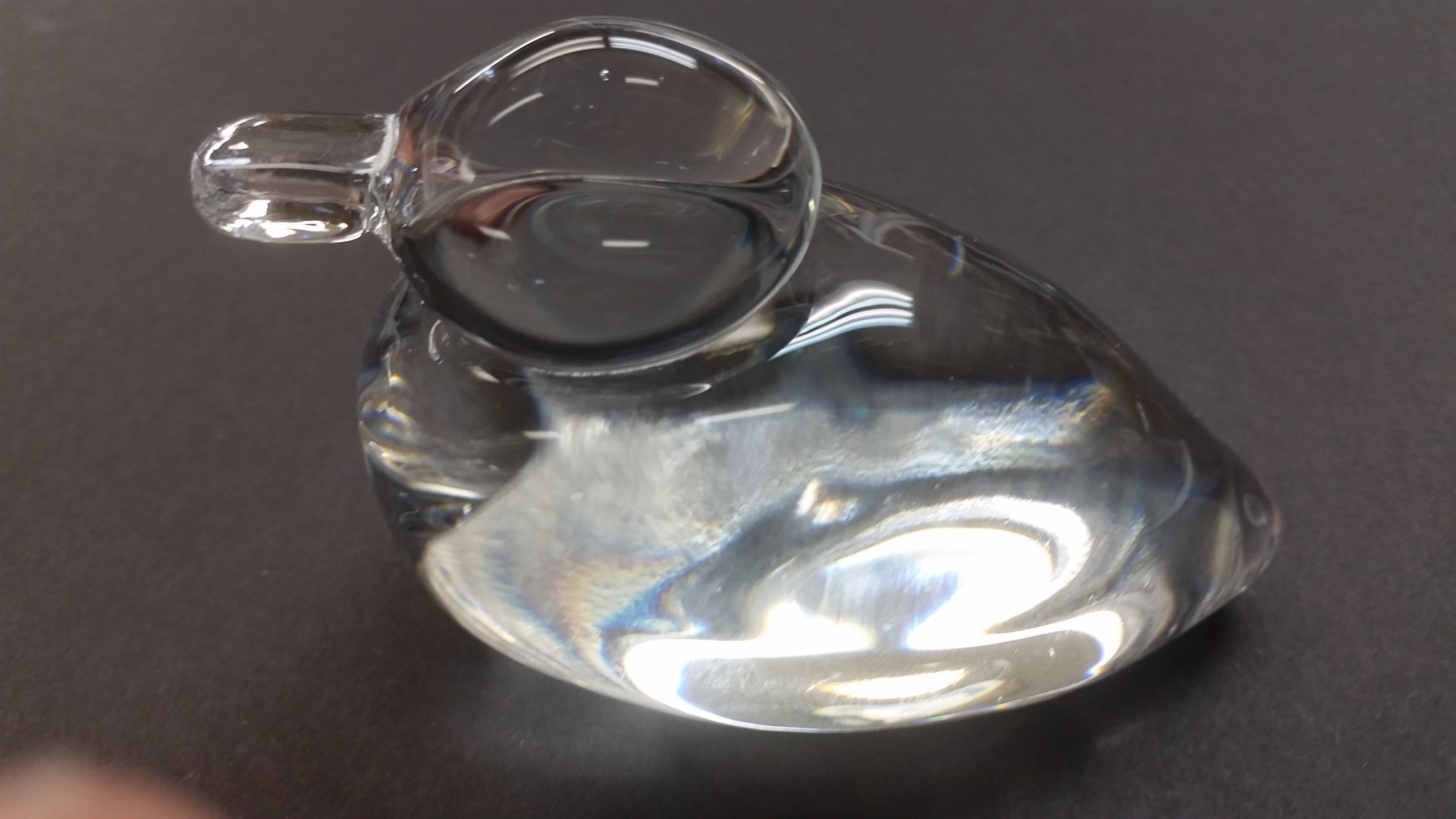 Hand made crystal duck made by Steuben artist for Lenox – O'Rourke ...