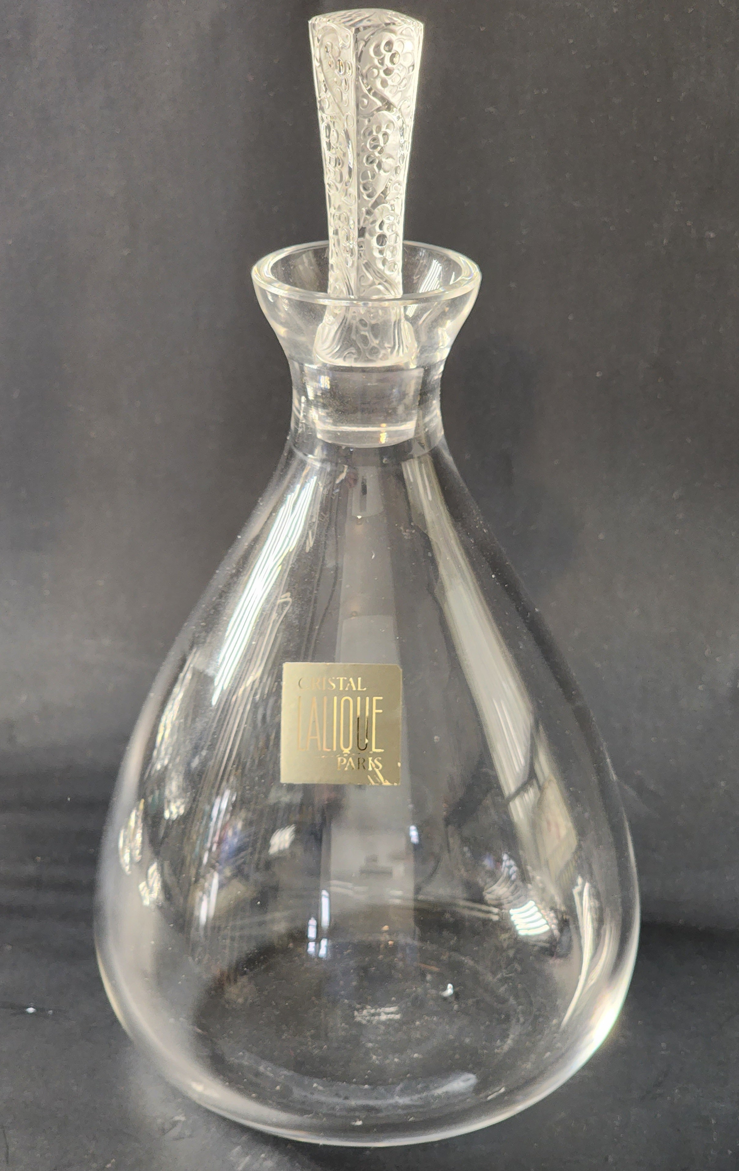 Lalique signed plate – O'Rourke Crystal Awards & Gifts