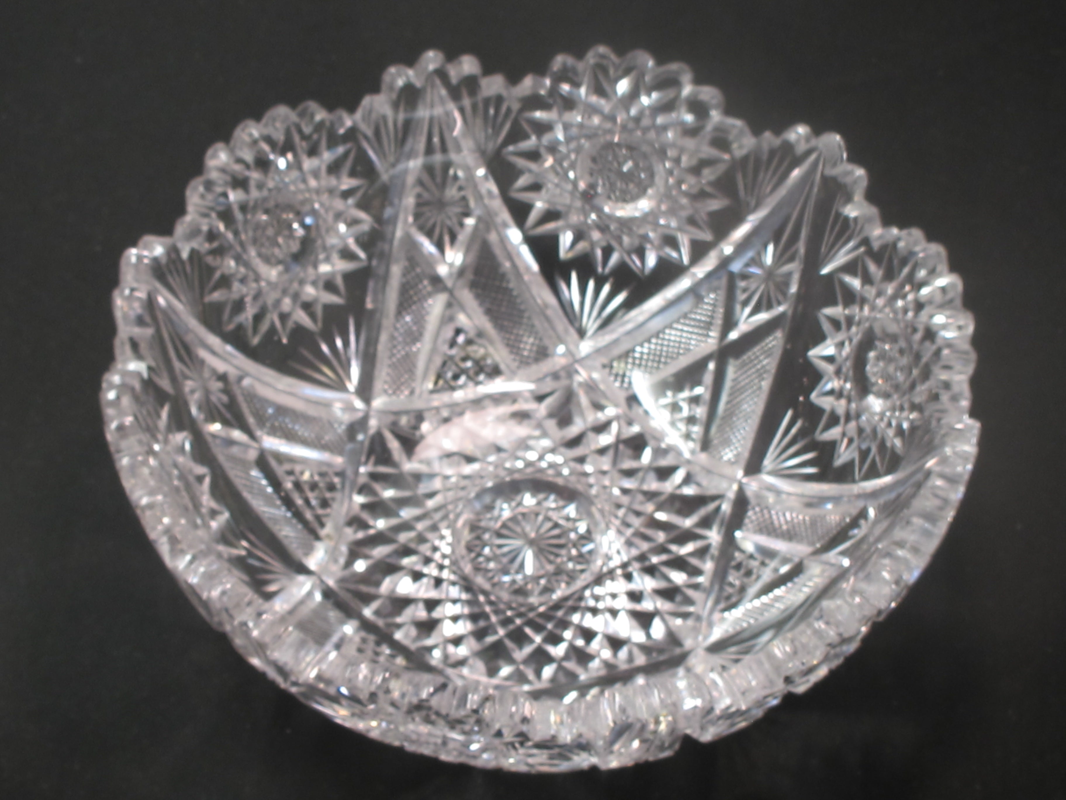 cut glass Bowls custom Hand crafted and Antique – O'Rourke Crystal ...