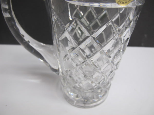 Cut glass Pitcher czechoslovakia lead crystal – O'Rourke Crystal Awards ...